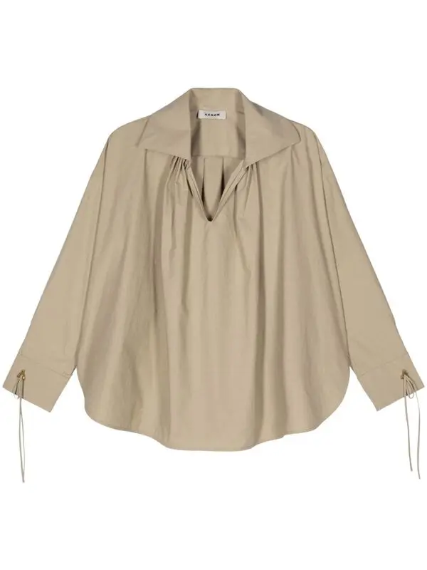 AERON Paige Poplin Blouse