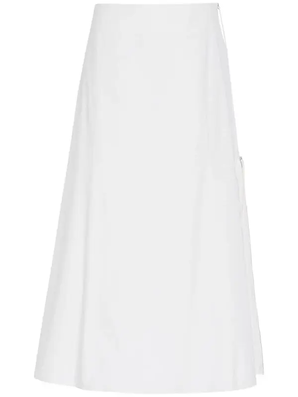 Rosetta Getty A-line High-waisted Skirt