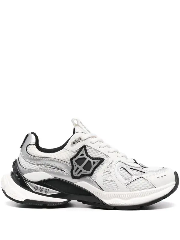 NAKED WOLFE Smash Mesh Sneakers - White