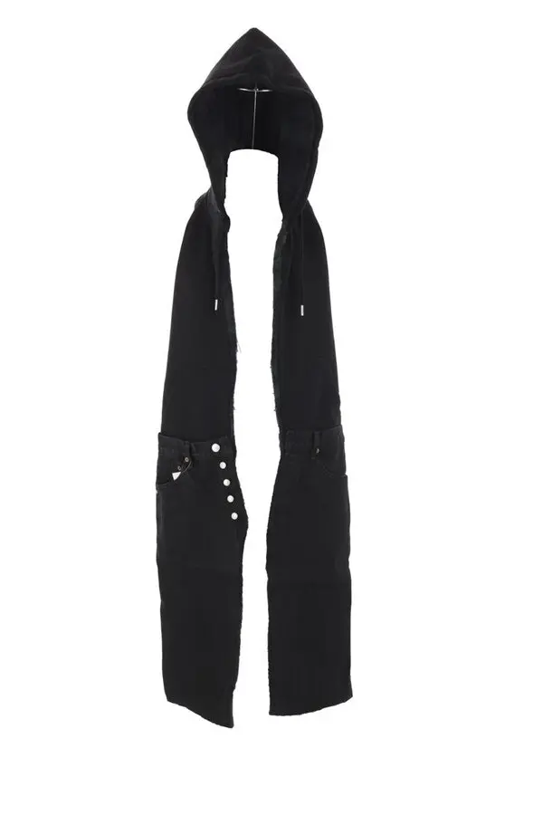 BLESS Scarfs - Black+black