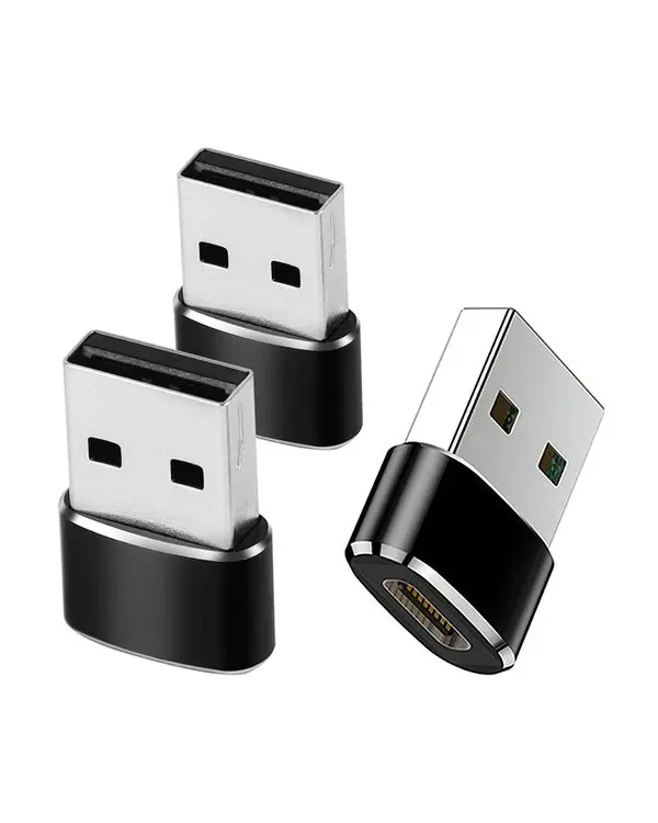 Buy Fresh Fab Finds 3 Pack Usb Port Converter - Black At 50% Off ...
