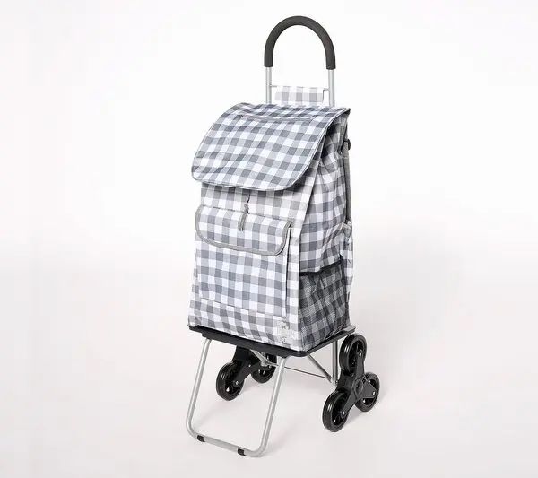 TROLLEY DOLLY Foldable Stair Climber Shopping Cart