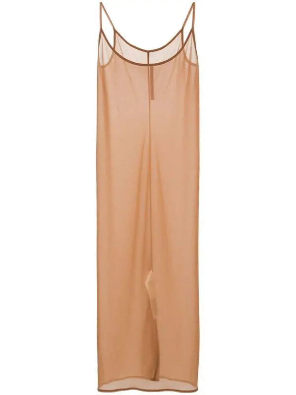 Rick Owens Semi-sheer Midi Dress
