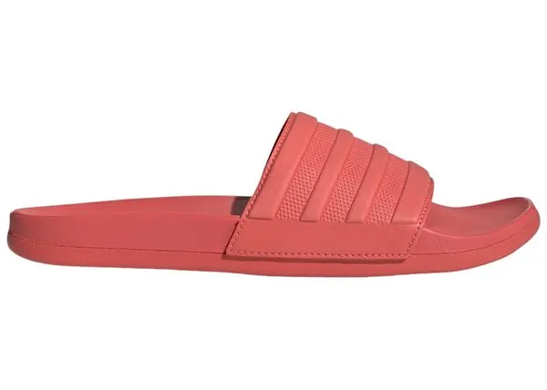 Adidas Adilette Comfort Slides - Preloved Scarelet Red