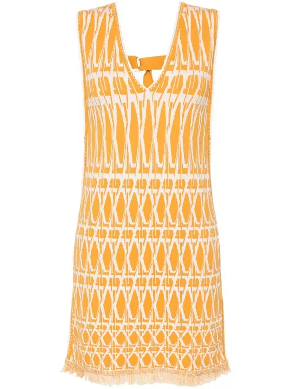 Diane Von Furstenberg Reilly Knitted Mini Dress