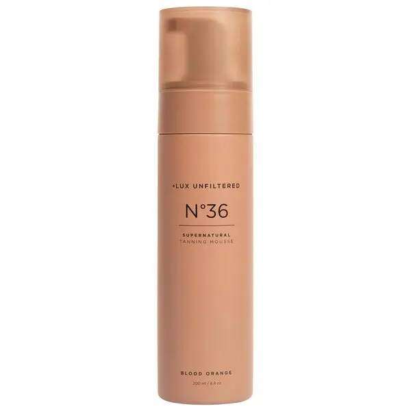 LUX UNFILTERED N°36 Supernatural Self Tanning Mousse In Blood Orange