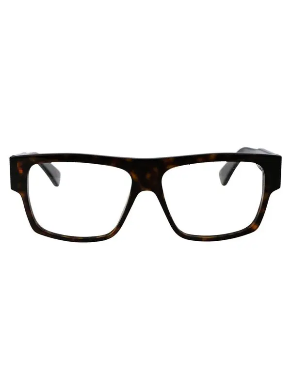 Bottega Veneta Acetate Eyeglasses - 002 Havana Havana Transparent