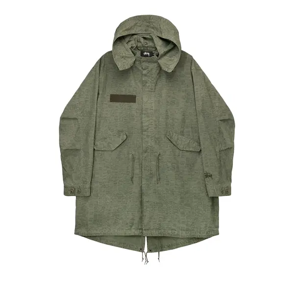 STUSSY GOLDIE FISHTAIL PARKA Olive XL Stussy Olive Goldie Fishtail