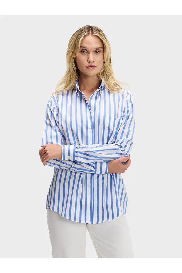 SARAH ALEXANDRA Weekend High Tide Shirt - Stripe