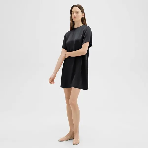 theory cotton shirt dress Red Good Cotton Fitted Shirt Dress