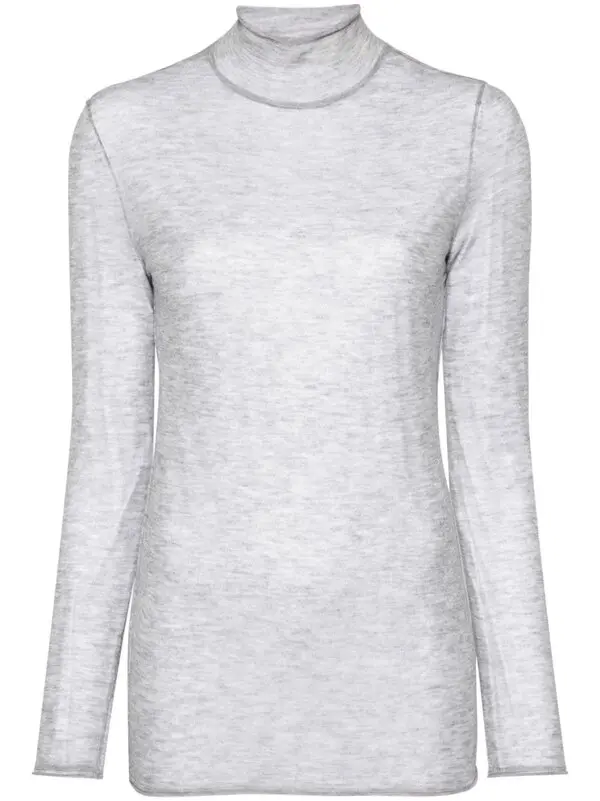 Patrizia Pepe Mélange Fine-knit Jumper