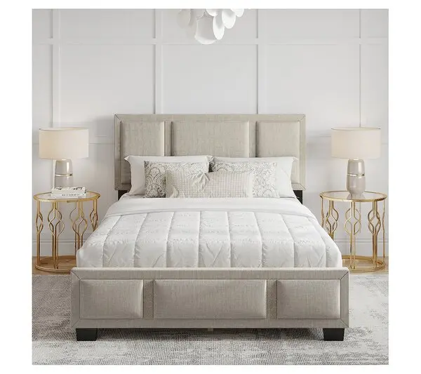 BOYD SPECIALTY SLEEP Boyd Sleep Triptych Platform Tri-panel Bed Frame