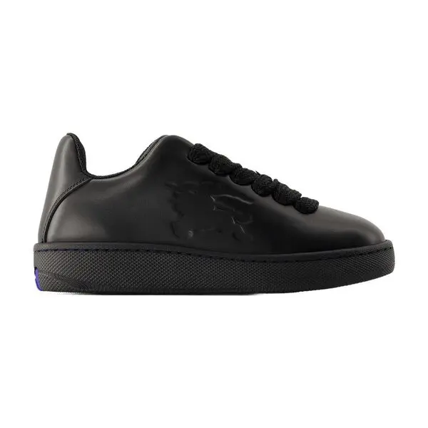 Burberry Low-top Box Sneakers - Black