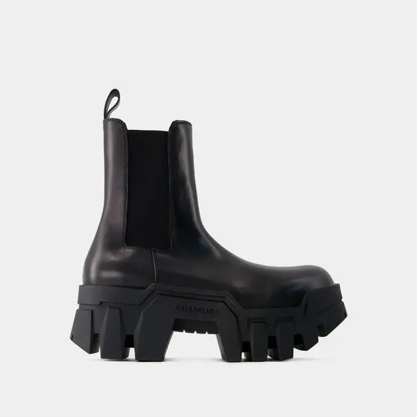 Balenciaga Bulldozer Boots In Black - 41% Off | Editorialist