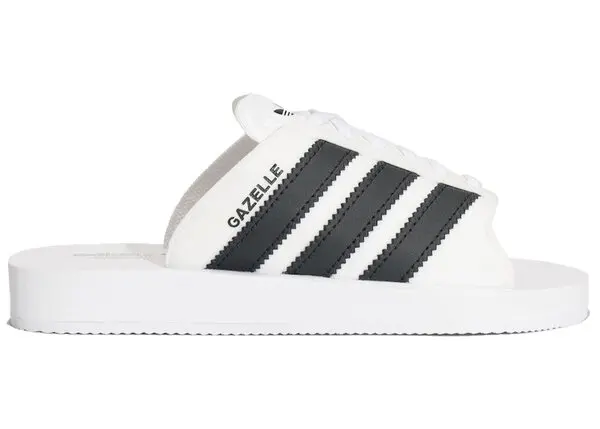 Adidas Gazelle Beach Slides - Footwear White/core Black