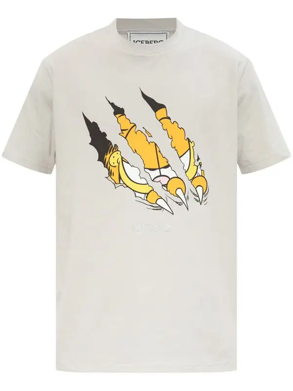 Iceberg Garfield Print T-shirt
