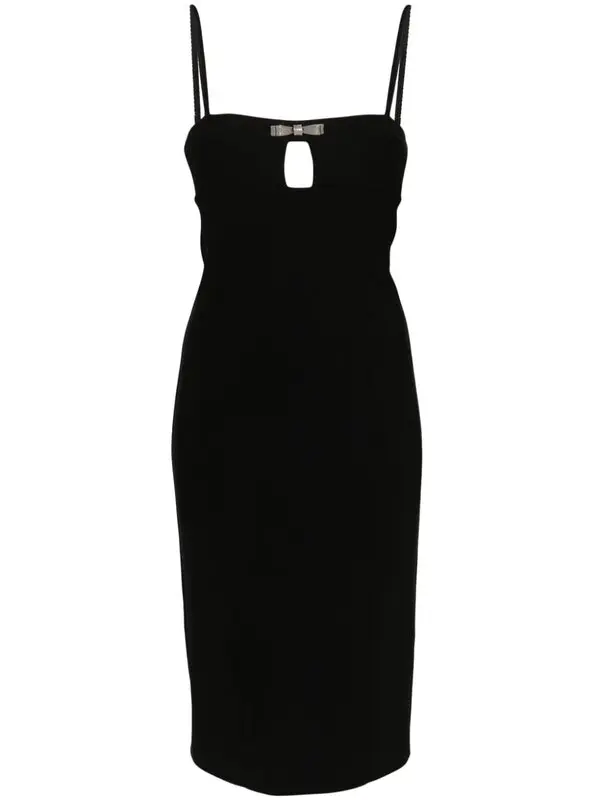 Blumarine Bow-embellished Midi Dress