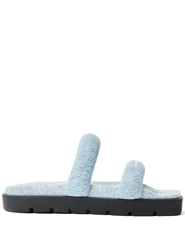 Alexander Wang Jay Flatform Sandals - Blue