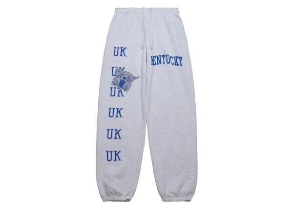 TRAVIS SCOTT X Mitchell & Ness Kentucky Wildcats Classic Sweatpants - Heather Gray