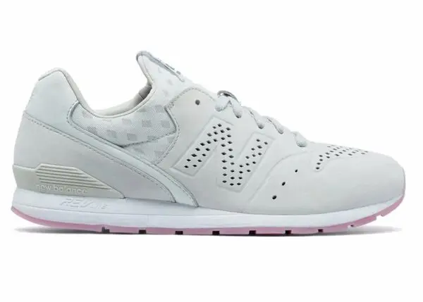 NEW BALANCE 696 Reengineered Sneakers - White/pink