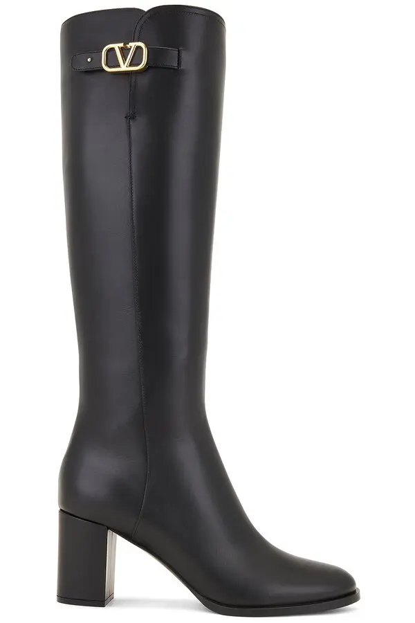 Valentino Garavani Vlogo Signature Boots - Nero