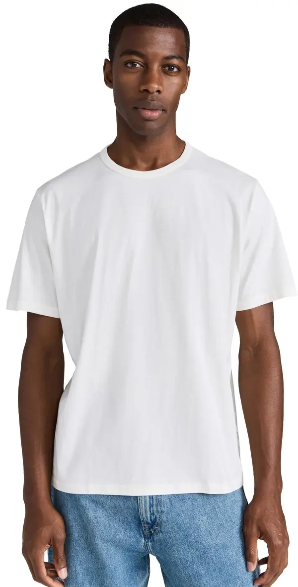 Our Legacy New Box T-shirt - White Clean Jersey