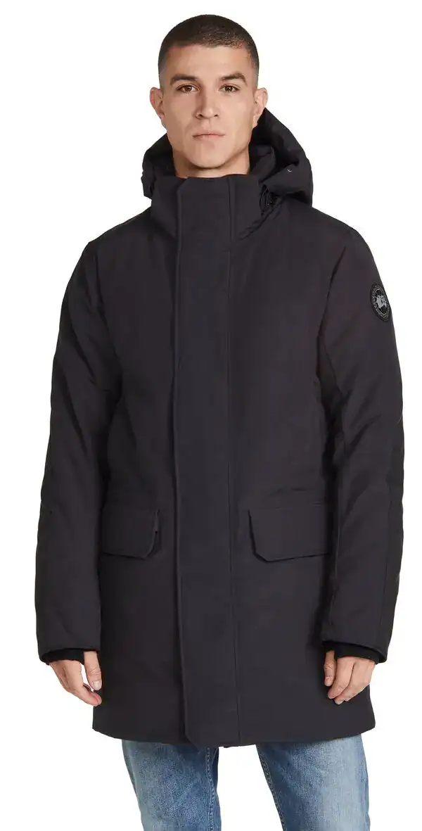 Canada Goose Brockton Parka In Navy 45% Off Editorialist