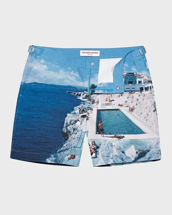 Orlebar Brown Bulldog Hulton Getty Swim Shorts - Roc Pool Ii
