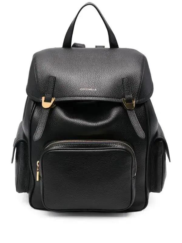 coccinelle leather backpack Nory grained oyster This model is made with leather processed using specialised machines and then tumbled to maintain its softness Coccinelle Alpha Backpack Coccinelle Leather