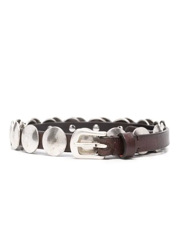 Golden Goose Trinidad Leather Belt - Brown