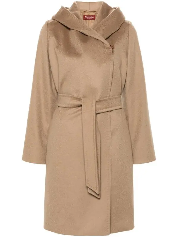 Max Mara Newmang Long Coat - Neutrals