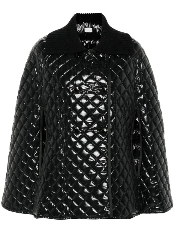Moncler Quilted Goose Down Cape