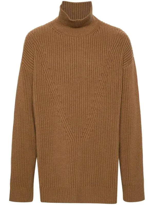 JIL SANDER Roll-neck Wool Jumper