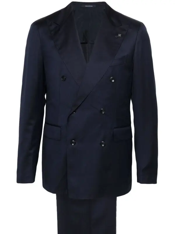 Tagliatore Vesuvio Double-breasted Wool Suit