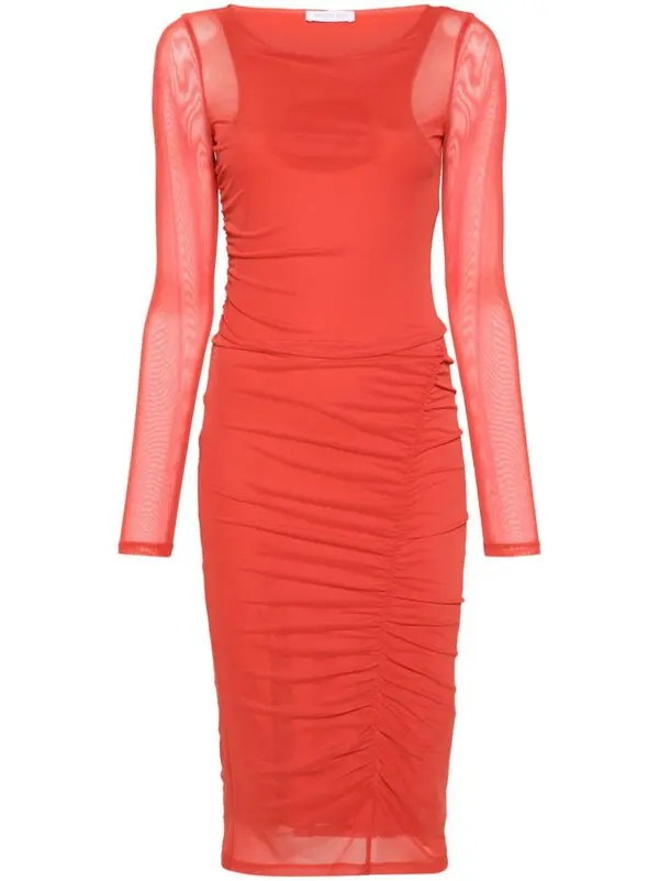 Patrizia Pepe Tulle Midi Dress
