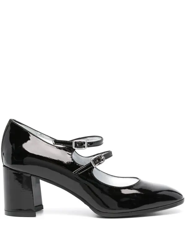 CAREL Alice 60mm Leather Pumps - Black