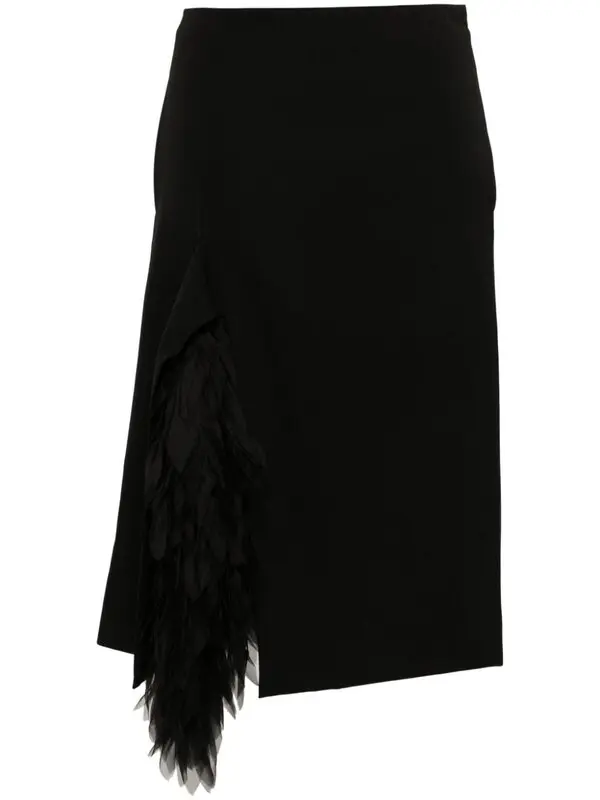 Stella McCartney Appliqué Midi Skirt
