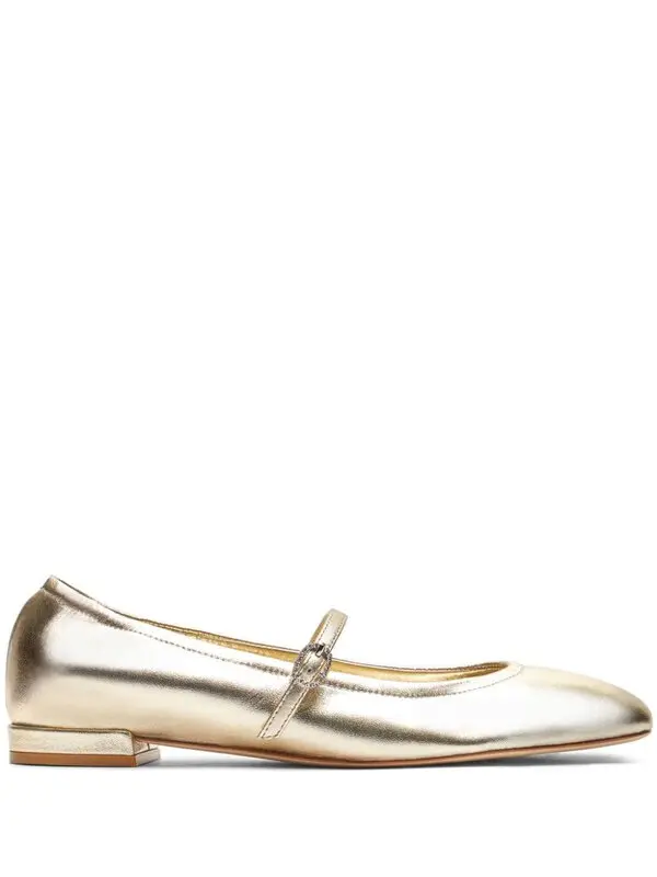 STUART WEITZMAN Claris Crystal Ballerina Shoes