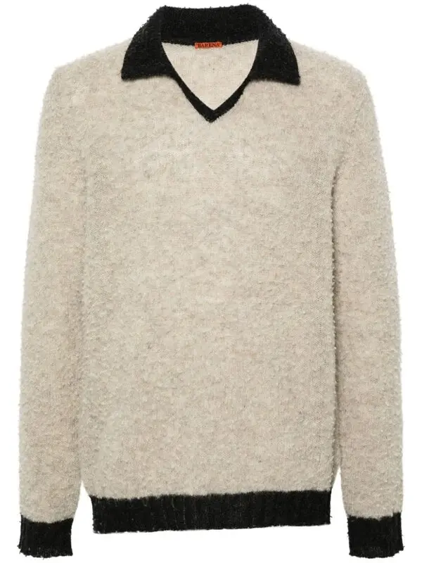 Barena Venezia Gibo Pavero Wool Jumper - Neutrals