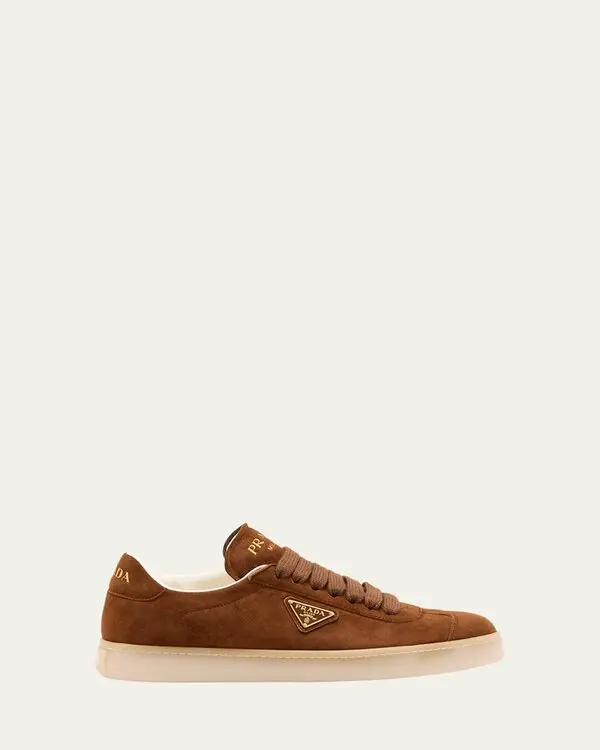 Prada Lane Suede Sneakers - Rovere