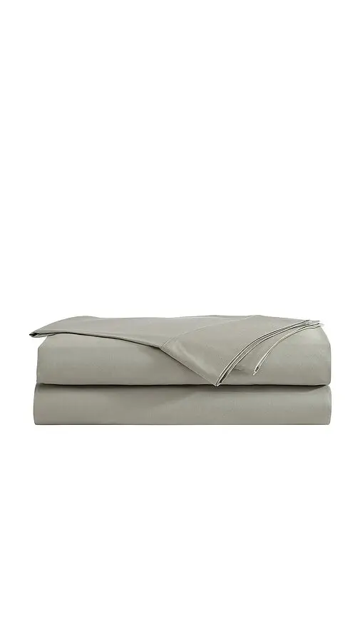SUNDAY CITIZEN Queen Natural Premium Bamboo Fitted Sheet In Green