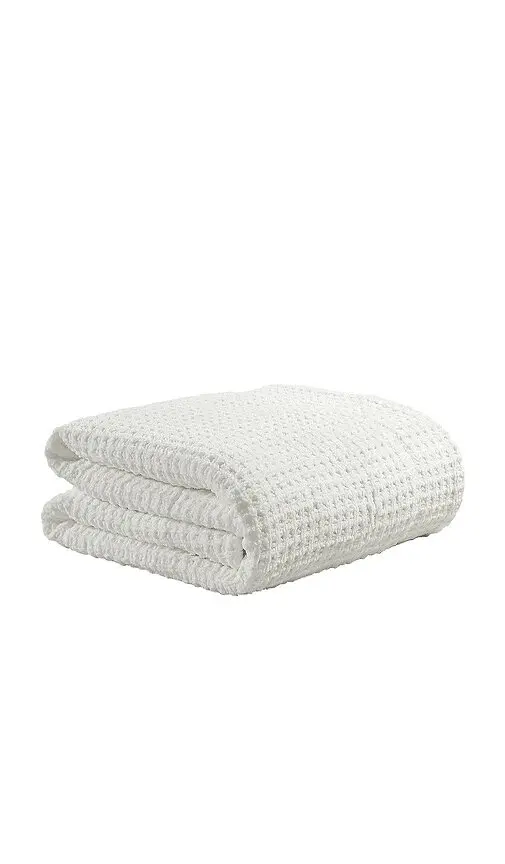 SUNDAY CITIZEN King/cal King Snug Waffle Comforter In White