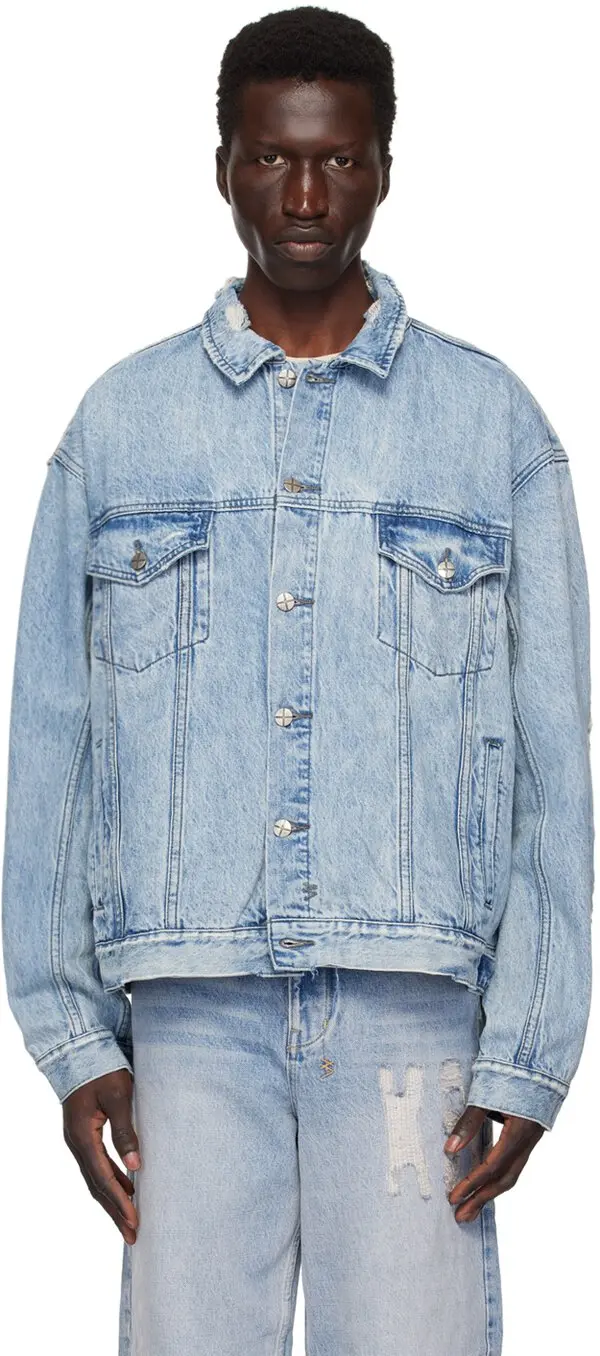 Ksubi Acid Trip Trash Jacket In Denim 60% Off Editorialist