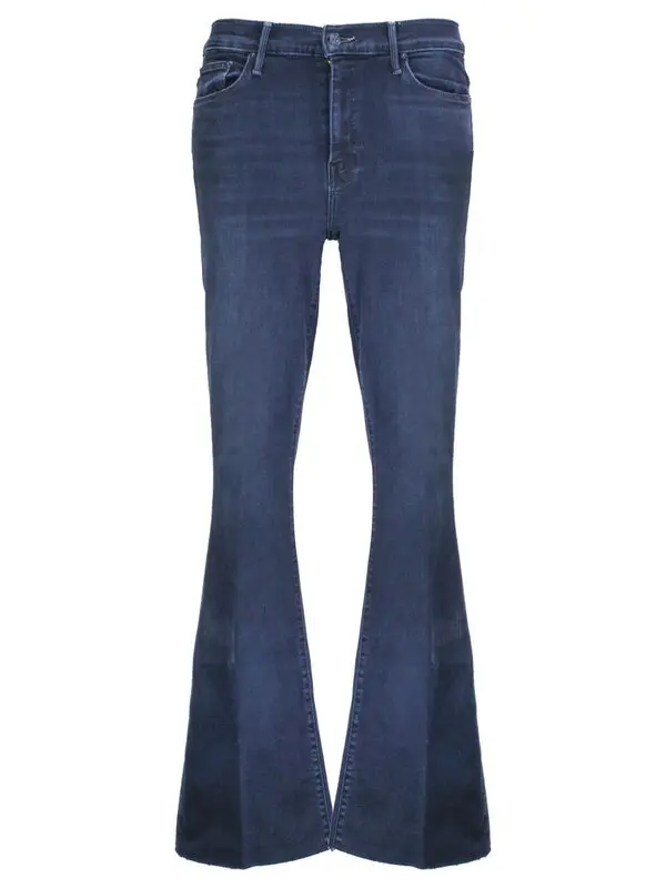 Mother Bootcut Denim Jeans In Blue 54% Off Editorialist