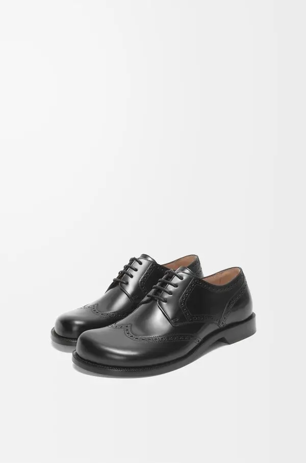 Loewe Campo Brogue Derby - Black