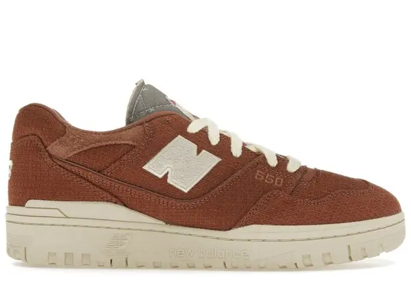 NEW BALANCE 550 Sneakers - Pecan/crimson