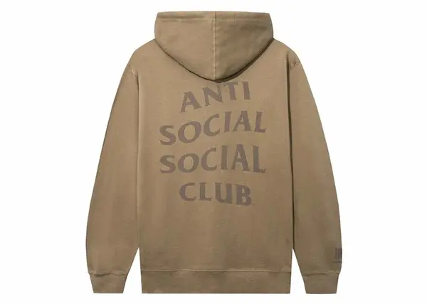 ANTI SOCIAL SOCIAL CLUB X Undefeated Still Paranoid Hoodie - Sandstone
