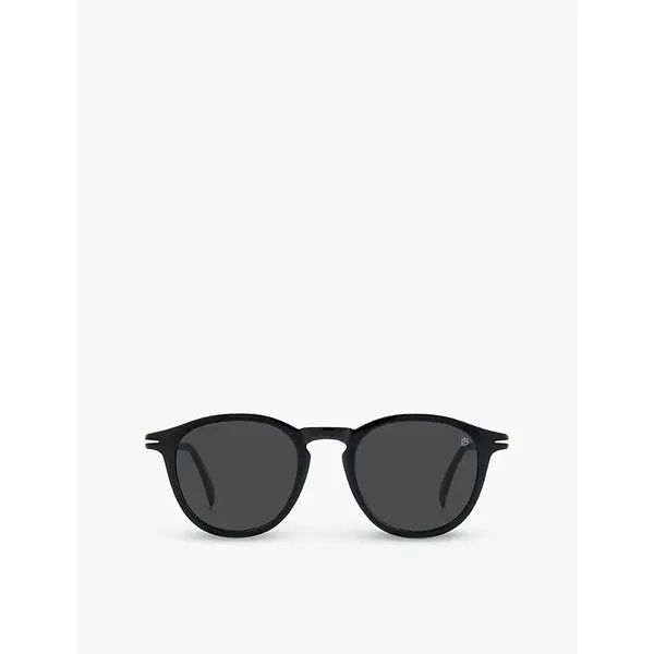 DB EYEWEAR BY DAVID BECKHAM 1114/s Round-frame Sunglasses - Black Gold