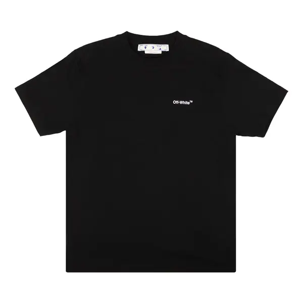 Off-White Chain Arrow Slim Short-sleeve Tee /white - Black