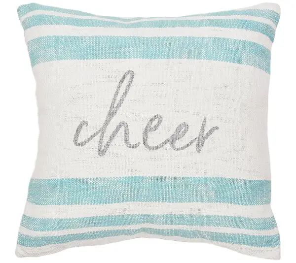 VALERIE PARR HILL Morgan Cheer Woven Throw Pillow Valerie